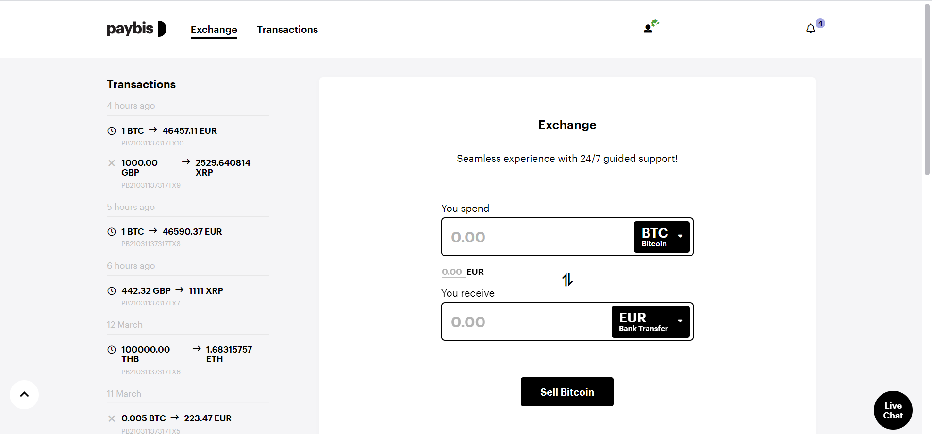 Paybis Review - Accepted Countries, Payment Methods, Coins & User Reviews